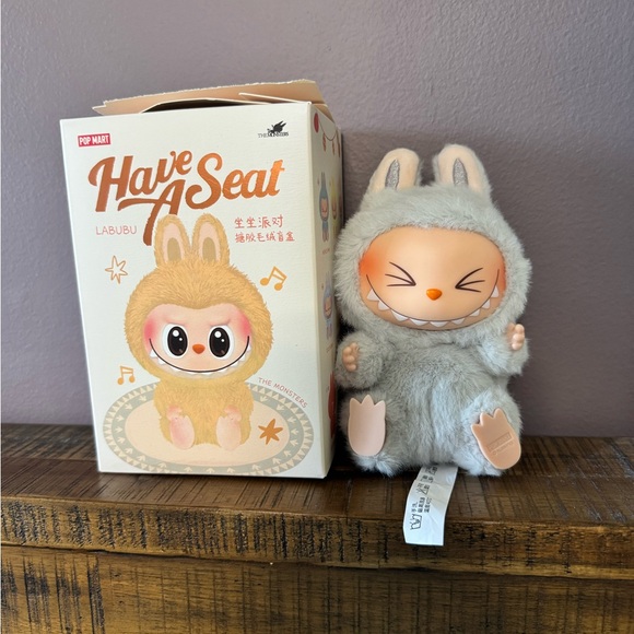 POP MART | Toys | Authentic Have A Seat Labubu Hehe Popmart | Poshmark